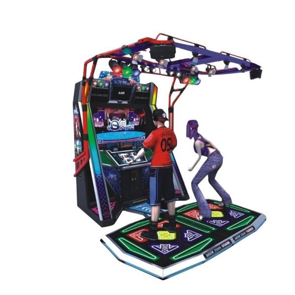 Quality 2 Players Coin Operated Gaming Machines Video Music Motion Sensing Dancing Game for sale