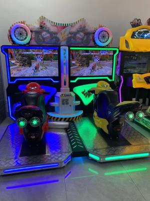 China Brand-new two-person coin-operated motorcycle simulation game console for sale