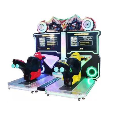 China Brand-new two-person coin-operated motorcycle simulation game console for sale
