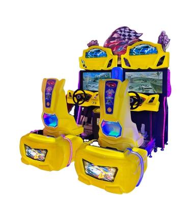 China Coin Operated  2 Players Car Racing Game Machine  32 Inch Video for sale
