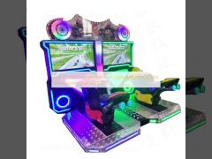Brand-new two-person coin-operated motorcycle simulation game console