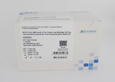 Cina Corredo rapido della prova di punto HFIAS-1000 uno, test diagnostici cardiaci di Myo CK-MB CTnI in vendita