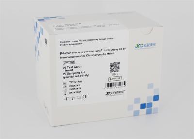 Cina corredi della prova dell'ormone di Hcg del siero 25pcs a casa per le donne incinte in vendita