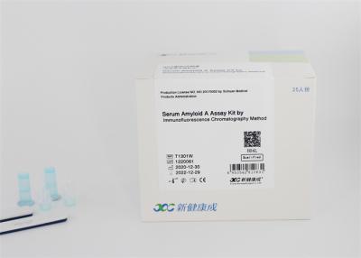 China 100pcs serumamyloid A de Uitrustingence van de sAA Snel die Test voor Bloed wordt goedgekeurd Te koop
