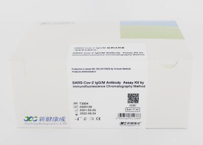 Cina Corredo rapido della prova dell'antigene veloce immunofluorescente, corredi rapidi della prova di 8mins IgM IgG in vendita
