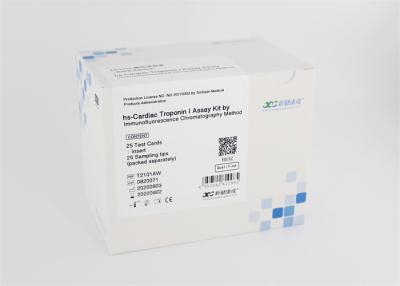 China Medizinische Diagnosetest-Ausrüstung der C-reaktives Protein-schnelle Blutprobe-4Mins 50pcs zu verkaufen