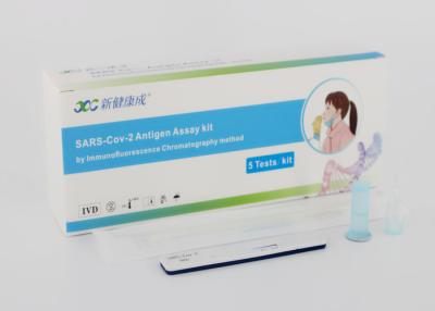 Cina Carta del corredo di analisi della nasofaringe IVD COV-2, 5 o 25 o 50 dei pc/scatola COVID-19 AG in vendita