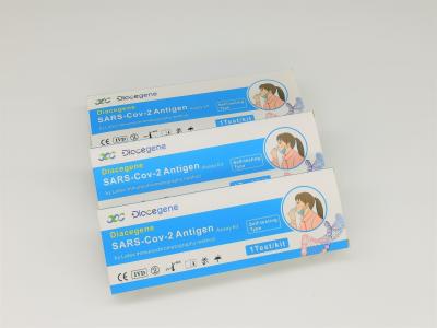 China Teste rápido Kit Saliva do antígeno dos Sars Cov 2 método de uma imunofluorescência de 15 minutos à venda