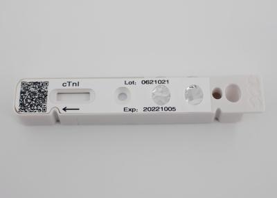 Cina Rapida corredo cardiaco 1.6ng/ml della prova della troponina di 4 minuti per le cliniche POCT di Outpaitient in vendita
