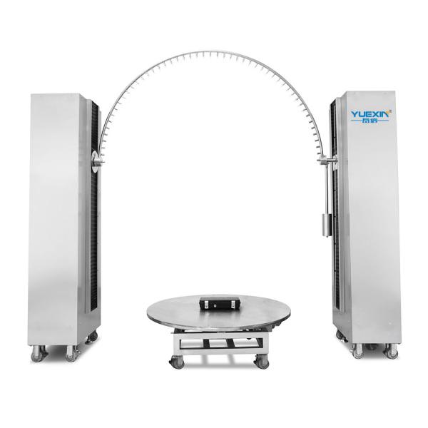 Quality Elevatable R1200 Mm Swing Tube Rain Test Machine IPX3 IPX4 for sale