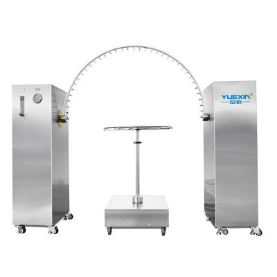 Cina R800 mm Oscillating Tube Rain Test Machine, tester di pioggia per IPX3 IPX4 in vendita