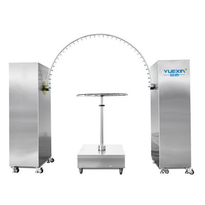 中国 カスタマイズされたR800mmスイングパイプ水噴霧テスト機 IPX3 IPX4 トランスデューサー付き 販売のため