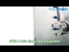 Suitable  IPX3-4 R800 mm Oscillating Tube Rain Test Machine with Flow Sensor