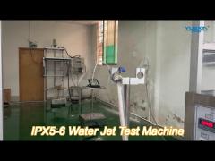 Comprehensive IPX5 Touch Control Water Jet Test Equipment Spray Side and Top