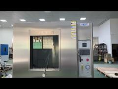 Chambre d'essai de poussière de sable de 1000L 220V 380V avec débitmètre Digtal