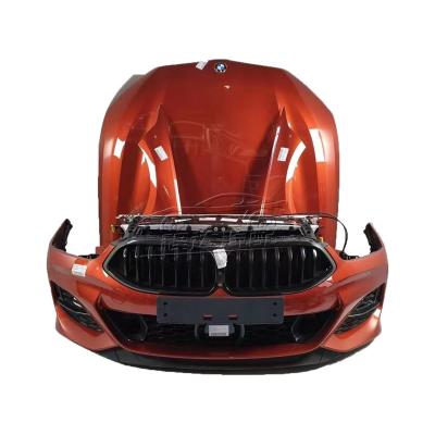 China For BMW 8 Series G14 G15  G16 Coupe Metal Material Body Kit Bumper Front Lip Diffuser Spoiler Engine Hood, Mud Guard for sale
