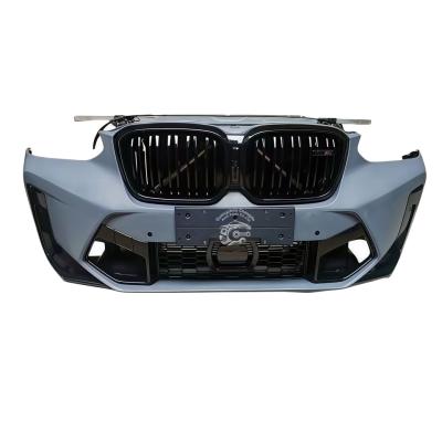 China Premium High Quality Used Plastic Front Bumper Body Kit Direct Fit Replacement with OEM Grille for BMW X3M F97/X3 G01 Upgrade for sale