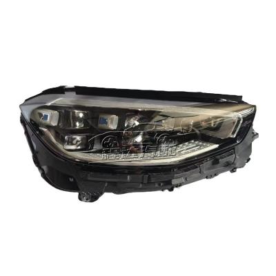 China For Mercedes Benz GLS Class 223 S400 S450 S480 S580 Car Lights Led Headlight Meteor Shower  Laser matrix Lighting Lamp for sale