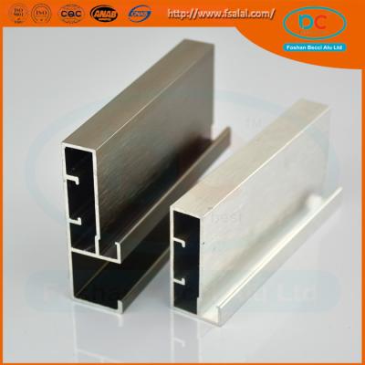 China Indian hot selling aluminum profile for kitchen cabinet, 68mm and 45mm aluminum profile for sale