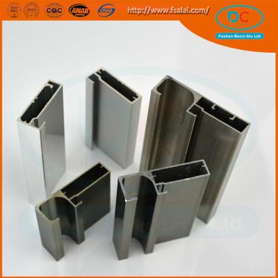 China Furniture cabinet aluminum profiles, Aluminum extrusion,Indian aluminum profile for sale