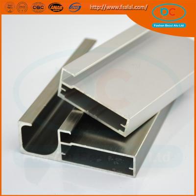 China Indian hot selling aluminum extrusion for kitchen cabinet, aluminum extruded profile for sale