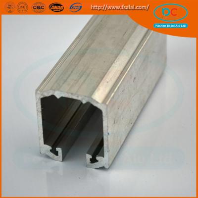 China 6000 series sliding wardrobe aluminum extrusion, aluminum section, aluminum profile for sale
