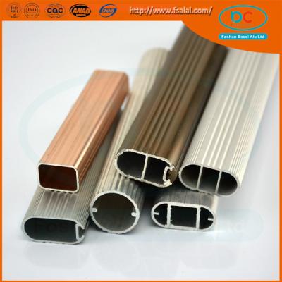 China CP Brush, Champage, Glossy sliding wardrobe aluminum extrusion, aluminum section, aluminum profile for sale