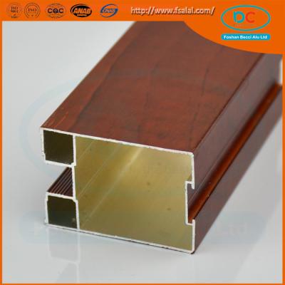China Customed 6000 series aluminum window profile, Matt aluminum window section, window profile for sale
