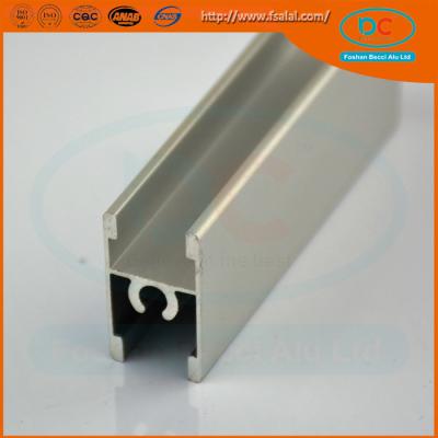 China Russia hot selling aluminum wardrobe profile, aluminum section, sliding wardrobe aluminum profile for sale