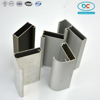 China Customed colors of  aluminum kitchen  profile, extrusion aluminum profile, aluminum champage profile for sale