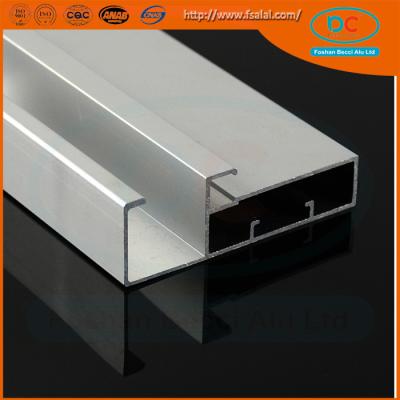 China Sizes of  6000 series aluminum kitchen  profile, extrusion aluminum profile, aluminum champage profile for sale