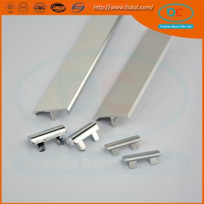 China 6000 series  aluminum T shape kitchen  profile, extrusion aluminum profile, aluminum champage profile for sale