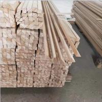 China 8%-12% Moisture Content Paulownia Triangle Chamfer Wood Strips for Construction Needs for sale