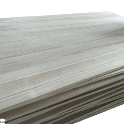 Cina Dimensioni personalizzate Tavola comune a dita di legno Paulownia con legno massello in colore naturale in vendita