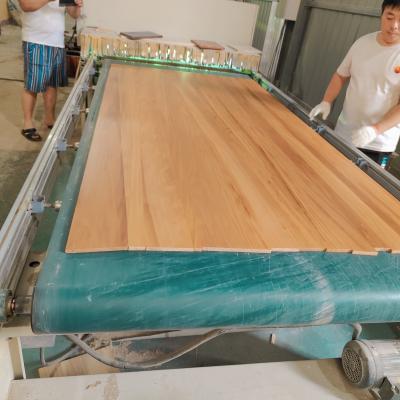 中国 パーソナライズされたパウロwnia ログ エッジ 粘着 固木板 UV オンライン技術サポート 販売のため