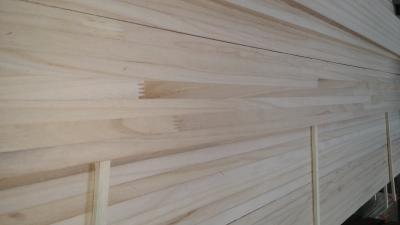 Cina 280-300 kg/cbm Densità Palle di legno di paolownia Palle di legno per colla ambientale E0/E1 in vendita