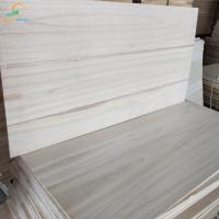 China Edge Glued Solid Paulownia Wood Board With Eco Friendly Glue Customized for sale