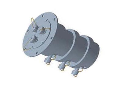 Cina 3 ente coassiale della lega di alluminio del giunto rotante 24rpm di radiofrequenza dei canali in vendita