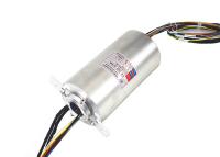 China 18 Circuit Through Bore Slip Ring 25.4mm IP51 20rpm Power and Encoder Signal for sale