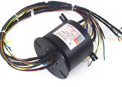 China 1.0MPa Pneumatic Rotary Union Integrated Slip Ring With 1 Gas Channel for sale