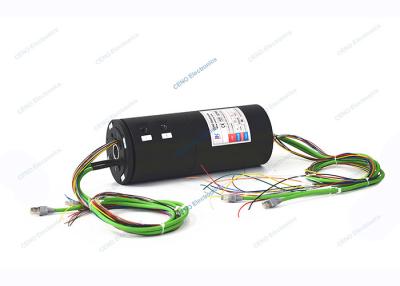 China Pneumatic Integrated Slip Ring With 1000M Gigabit Ethernet Signal for sale
