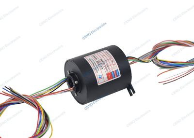 China 12 Circuit 5A Through Hole Slip Ring With Electrical Swivel For Automation Equipment for sale