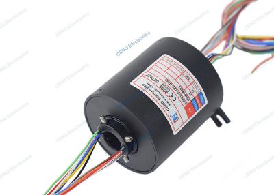 China 12 kring 5A door de Automatiseringsmateriaal van Ring With Electrical Swivel For van de Gatenmisstap Te koop