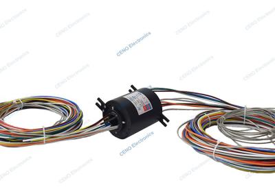 Cina Lo slittamento diretto Ring With 10 del foro di identificazione 25mm gira intorno al giunto elettrico rotatorio in vendita