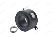 China ID127mm Through Hole Slip Ring 10 Circuits 5A Rotating Connector Electrical Swivel for sale