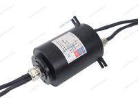 China Encoder Signal Integrated Slip Ring 400VAC IP65 14 Circuits 5A Rotary Electrical Joint for sale