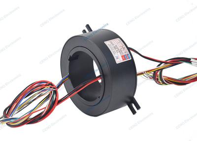 Cina 60 giri al minuto attraverso anello di scivolo a buco con giunto rotativo di segnale elettrico in vendita