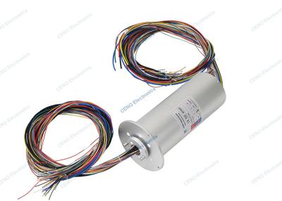 Китай Многоканальный Profibus Signal Slip Ring Capsule Flange Электрический соединитель продается