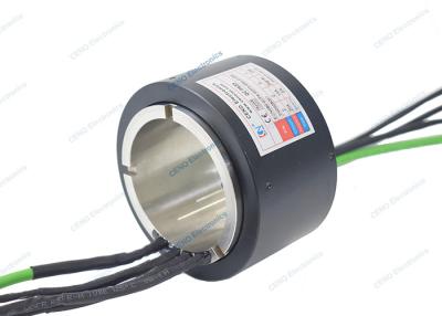 Китай 60 оборотов в минуту низкая температура через отверстие Слипы кольца коллектор с сигналом Ethernet продается