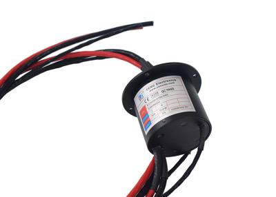 중국 전력 전기 CAN BUS 신호 산업 슬리프 링 로터리 관절을 통합 판매용